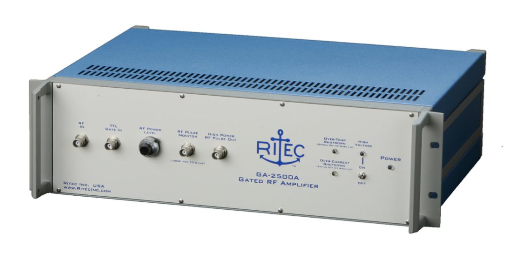 High Power Gated RF Pulse Amplifier - GA2500A - Sonemat